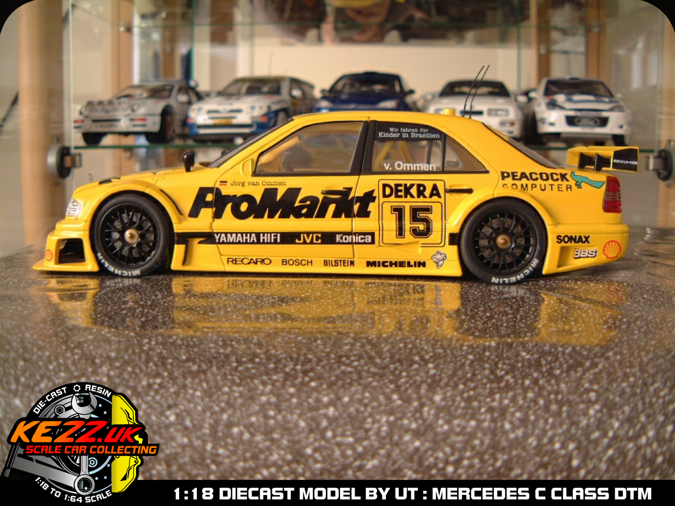 1:18 Mercedes DTM Promarkt Livery – Kezz-UK collectibles